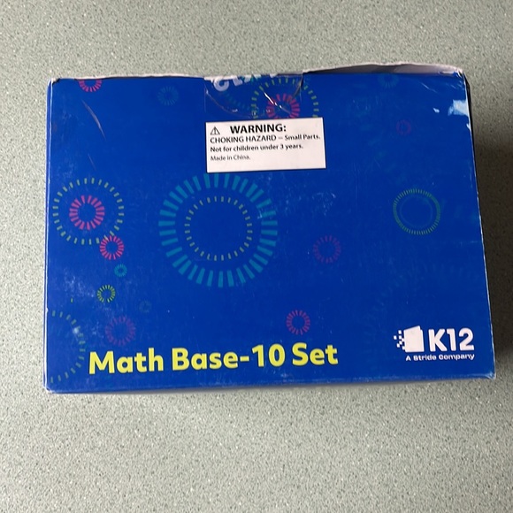 K12 a stride company | Other | K2 Math Base 1 Set 08010 Classroom ...